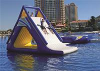 China PVC Floating Water Slide Lead Free Stron Structure Dimensional Stable Digital Printing for sale
