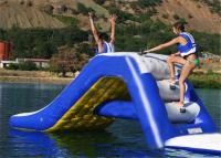 China Kids Inflatable Lake Toys Reliable Durable Lifespan Slide UV Resistance Airtight Technique for sale