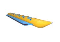 China OEM Commercial Inflatable Banana Boat 4 Persons Capactiy Strong Stitching for sale