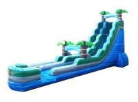 China Amusement Water Slide Bounce House , Inflatable Slip N Slide Heavy Duty 15*6*7m for sale