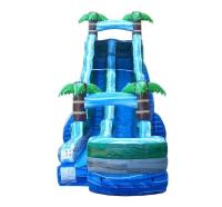China Amusement Water Slide Bounce House , Inflatable Slip N Slide Heavy Duty 15*6*7m for sale