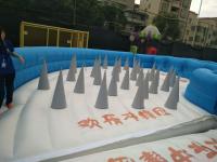 China Inflatable obsatcle course for kids 70m length colorful inflatable obstacle course commercial inflatable obstacle course for sale