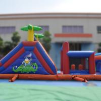 China Inflatable obstacle course hire inflatable course giant inflatable obstacle  inflatable obstaclr for kids for sale