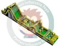 China Guangzhou manufacturer inflatable slide inflatable obstacle course for kids for sale