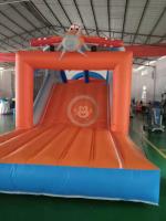 China Outdoor sport games obstacle inflatable obstacle course adult for team building for sale