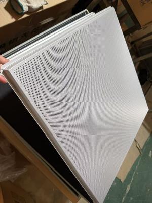 China 600x600 Suspended Aluminum Gypsum Ceiling Board Panels Perforated for sale