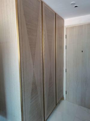 China Customized Hotel Room Furniture Packages Wooden Fitted Wardrobes Set for sale