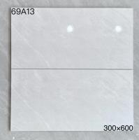 China 300x600 Glazed Ceramic Floor Tiles White Acid Resistant OEM for sale