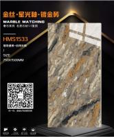 China Polished Glazed Anti Slip Ceramic Tiles Marble Look Slab For Hotel for sale