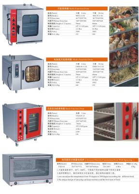 China Electric Commercial Catering Equipment Multifunctional Oven Stainless Steel 120L for sale