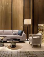 China MDF Chipboard Rosewood Modern Hotel Furniture Sets Bedroom & Living Room Project for sale