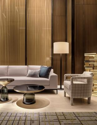 China MDF Chipboard Rosewood Modern Hotel Furniture Sets Bedroom & Living Room Project for sale