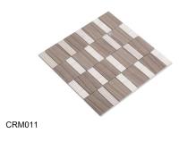 China Waterjet Glazed Marble Tile Villa Project Splash Back Tiles Kitchen Customized for sale