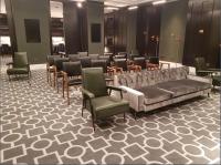 China Commercial Polyester Tufted Four Seasons Carpet For Hotels Lobby Lounge Decoration for sale