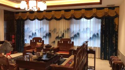 China ODM Fresh View Window blackout curtains blinds 52x84 Living Room Balcony for sale