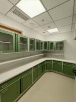 China Steel-Made Anti-Corrosion Hospital Treatment Room Furniture Includes Treatment Cabinets and Tables for sale