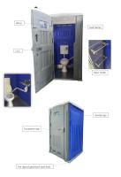 China Wholesale Outdoor HDPE Prefab Plastic Portable Toilet Cabin Modern Chemical Toilet UV-proof Public Toilet Cabin Modern Mobile WC Mobile Toilet for Outdoor Events for sale