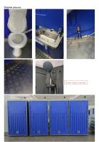 China Wholesale Outdoor HDPE Prefab Plastic Portable Toilet Cabin Modern Chemical Toilet UV-proof Public Toilet Cabin Modern Mobile WC Mobile Toilet for Outdoor Events for sale