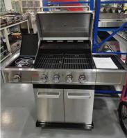 China Full Outside Section for Live Cooking Show with Gas & Grill Outdoor Cooking Restaurant Stainless Steel Roof Pizza Stove Outdoor Grill Gas Burner BBQ Outdoor Kitchen for sale