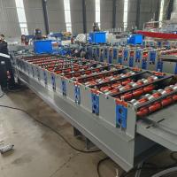 China Good Price Automatic Double Layer IBR Roof Sheet Roll Forming Machine Glazed Tile Roll Forming Roof Sheets Making Machine for sale