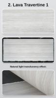 China Factory Whosale Hot Seller Fire Rated Resistant Cut-To-Size Ultra-Thin Translucent Stone Scenes Big Slab Artificial Translucent Stone Waterproof Durable Contemporary for sale