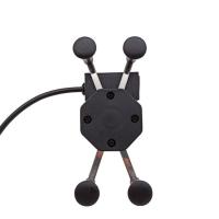 China OEM Motorcycle Cell Phone Bracket , RoHS 0.5KG Bike Handle Mobile Stand for sale