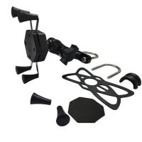China CE Waterproof X Claw Motorcycle Phone Mount 360d Rotable 0.45KG for sale