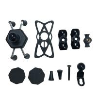 China Waterproof 3-6.5inch X Claw Motorcycle Phone Mount For Cycling for sale