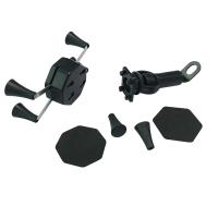 China Anti Oxidative PVC X Claw Motorcycle Phone Mount 360D Rotatable for sale