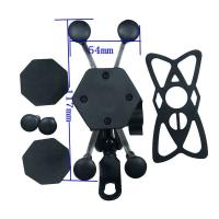 China 360 Degree Motorcycle Gps Mounting Brackets , OEM Iphone X Motorcycle Mount for sale
