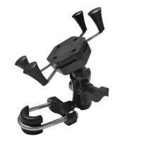 China X Waterproof Bike Phone Stand , 3.5-6.5'' Metal Motorcycle Phone Mount 0.4kg for sale
