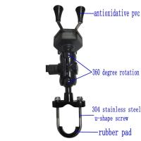 China X Waterproof Bike Phone Stand , 3.5-6.5'' Metal Motorcycle Phone Mount 0.4kg for sale