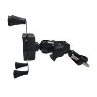China X Waterproof Bike Phone Stand , 3.5-6.5'' Metal Motorcycle Phone Mount 0.4kg for sale