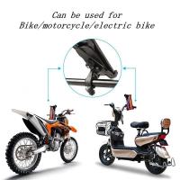 China 360degree Sportbike Phone Mount , 3.7-7.2inches 2 Wheeler Mobile Holder for sale