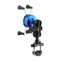 China Aluminium X Claw Motorcycle Phone Mount For 3.5-6'' Cell Phone for sale