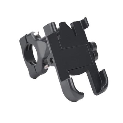 China RoHS Aluminium Alloy 0.25kg Motorcycle Phone Holder , Portable  Dirt Bike Phone Mount for sale