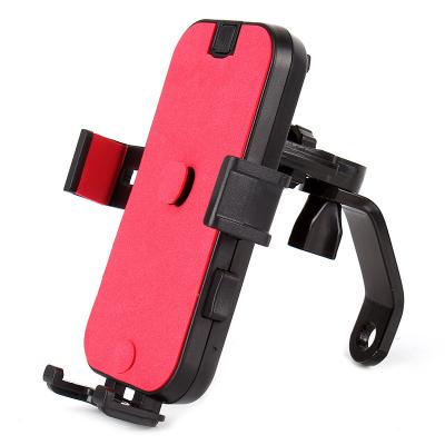 China 180g PDA Motorcycle Iphone Holder , 360degree Double Usb Motorbike Mobile Phone Holder for sale
