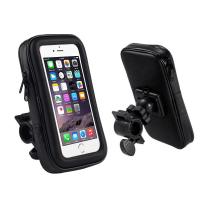 China FCC 170g Motorcycle Phone Holder Mount , 360 Rotation Bike Phone Holder Bag for sale