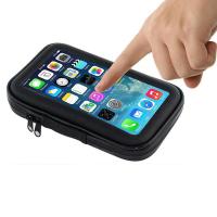 China FCC 170g Motorcycle Phone Holder Mount , 360 Rotation Bike Phone Holder Bag for sale