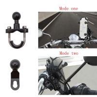 China GPS 2.4A Aluminum ABS X Claw Motorcycle Phone Mount 0.6KG Weight for sale