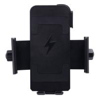 China 10MA Motorcycle Wireless Charger Mount , DC10-32V Iphone 11 Motorcycle Holder for sale