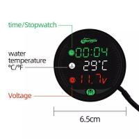 China Wholesale Multifunction Display for Time Temperature LED digital voltmeter Motorcycle Meter for sale
