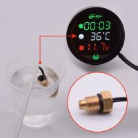 China Wholesale Multifunction Display for Time Temperature LED digital voltmeter Motorcycle Meter for sale