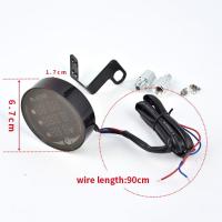 China waterproof motorcycle speedometer thermometer Multi-Function LED Digital meter for sale