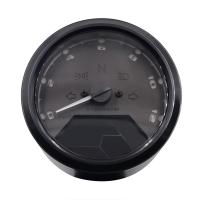 China Dual Speed 8-18V 35W Motorcycle Meter LCD Electronic Motorcycle Tachometer for sale