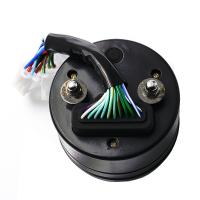 China Dual Speed 8-18V 35W Motorcycle Meter LCD Electronic Motorcycle Tachometer for sale