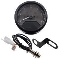 China Dual Speed 8-18V 35W Motorcycle Meter LCD Electronic Motorcycle Tachometer for sale