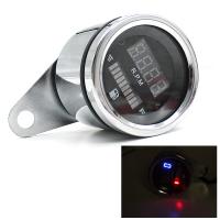 China 93*70*61mm 2 In 1 Motorcycle Meter Modified DC12V Led Fuel Gauge for sale