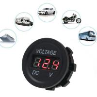 China Waterproof Led Panel Voltmeter , DC6-30V Mini Digital Voltmeter for sale