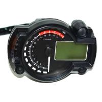 China Lcd Dashboard 15000R/MIN Motorcycle Meter Lcd Display Low Oil Alarm for sale